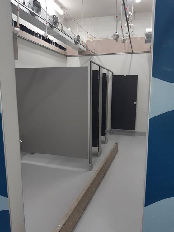 The latest sneak peak into our Change Room Transformation