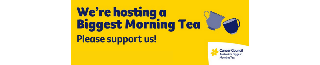 Join our Biggest Virtual Morning Tea